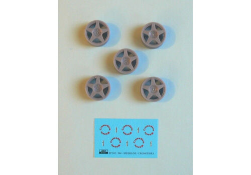 Rejimodel SP943 Ford Escort RS Cosworth - Speedline 5 spoke tarmac 3D-printed (5 pcs)