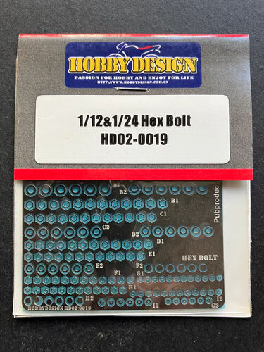Hobby design HD02-0019 Hex Bolt