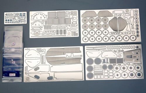 Hobby design HD02-0380 Ferrari 312T2 - Detail Up PE Set (for Hasegawa 23201 Kit)