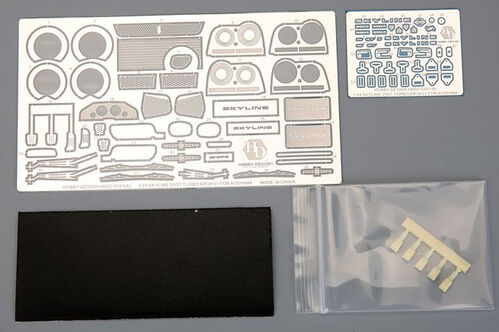 Hobby design HD02-0391 Skyline 25GT Turbo ER34 - Detail Up PE Set (for Aoshima Kits)