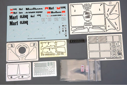 Hobby design HD02-0467 McLaren MP4/4 - Detail Up PE Set (for Meng CS007 Kit)