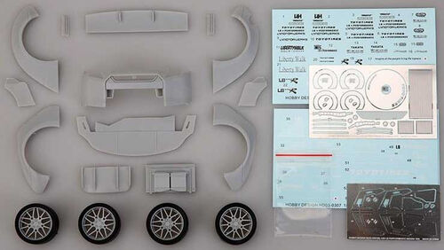 Hobby design HD03-0307 LB Performance Nissan R35 - Detail Up Set