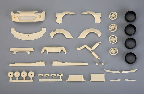 Hobby design HD03-0545 RB Toyota FT86 V2.0 - Wide Body Kit Detail Up Set (for Tamiya 24323 and 24336 Kits)