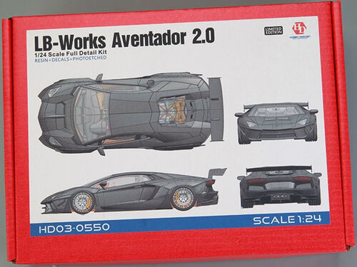 Hobby design HD03-0550 LB Works Aventador 2.0 - Full Detail Kit