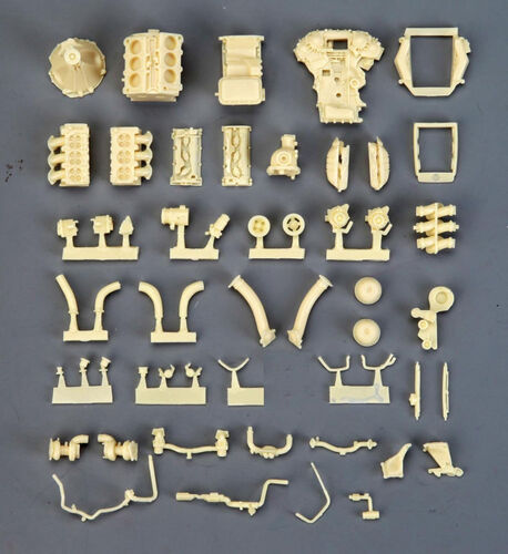 Hobby design HD03-0638 Nissan R35 - Engine VR38DETT Detail Up Parts Set