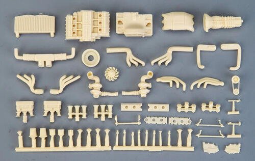 Hobby design HD03-0656 Porsche 911 - Engine Parts