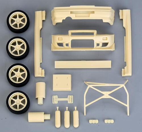 Hobby design HD03-0669 Nissan (CWEST) R34 - Detail Up Parts (for Tamiya Kits)