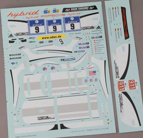 Hobby design HD04-0052 Porsche 911 Hybrid