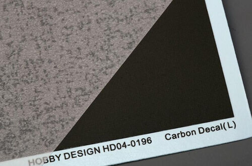 Hobby design HD04-0196 Carbon Pattern Decal L