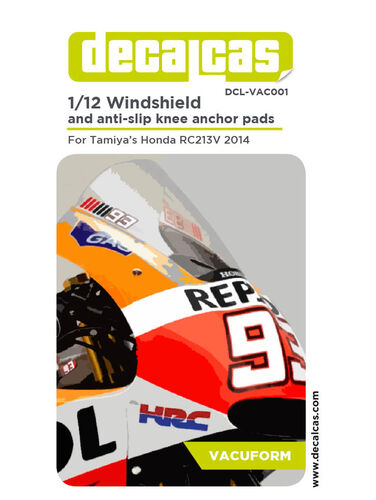 Decalcas VAC001 Honda RC213V (2014) - Vacuum Formed Part (fot Tamiya 14139 Kit)