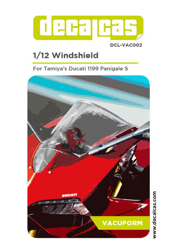 Decalcas VAC002 Ducati 1199 Panigale S - Windshield (for Tamiya Kits)