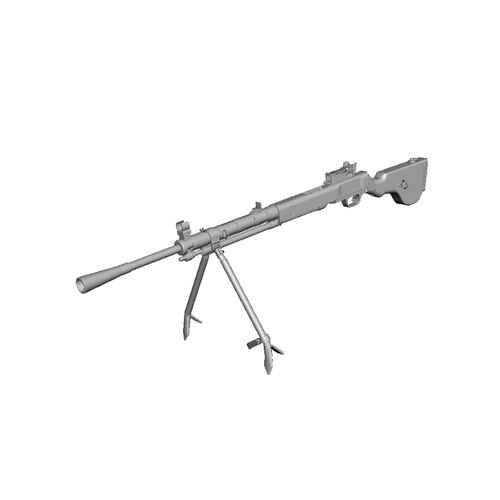 3d Scale Model Universe 35W005 Soviet WW2 Light Machine Gun DP-27 ”Emma”