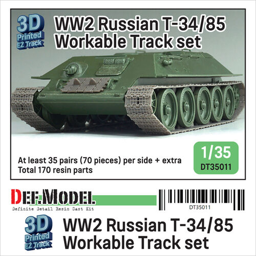 DEF Model DT35011 Russian T-34/85 - Workable Track Set