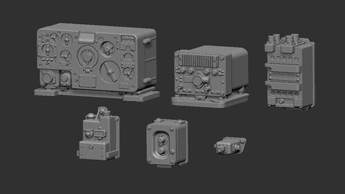 Firma49 A082-48 Soviet Radio Set R-123