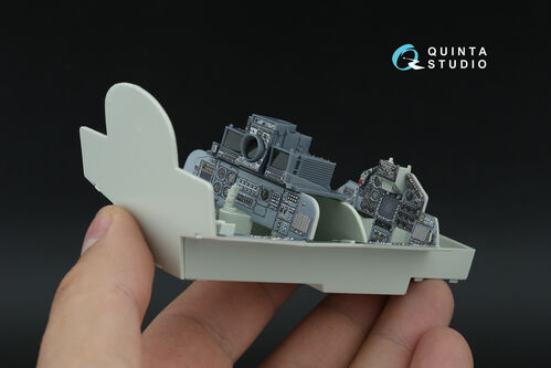 Quinta Studio QD+32261 Tornado ECR German - 3D-Printed & Coloured Interior on Decal Paper with 3D-printed Resin Parts (for Revell Kits)