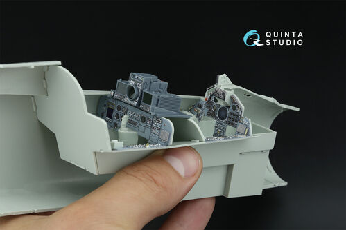 Quinta Studio QD+32262 Tornado IDS German - 3D-Printed & Coloured Interior on Decal Paper with 3D-printed Resin Parts (for Revell Kits)