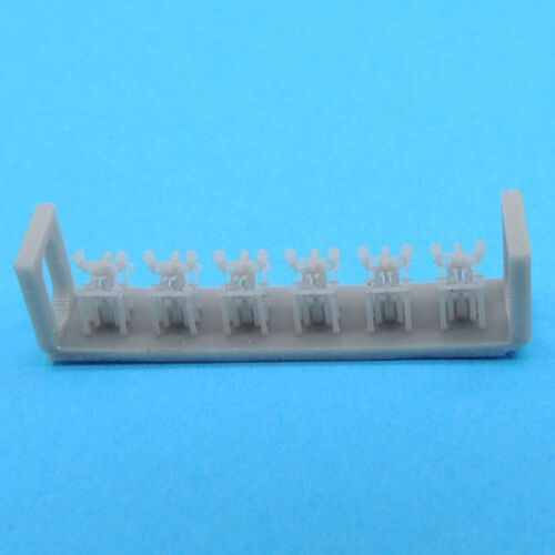 Black Cat Models AC700004 Bofors 40 mm Gun on Mk.3 Single Mount (6 pcs)