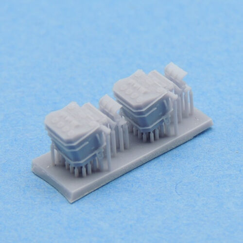 Black Cat Models AC700036b Mark 33 Gun Director - Closed Top with Mark 4 Antenna (2 pcs)