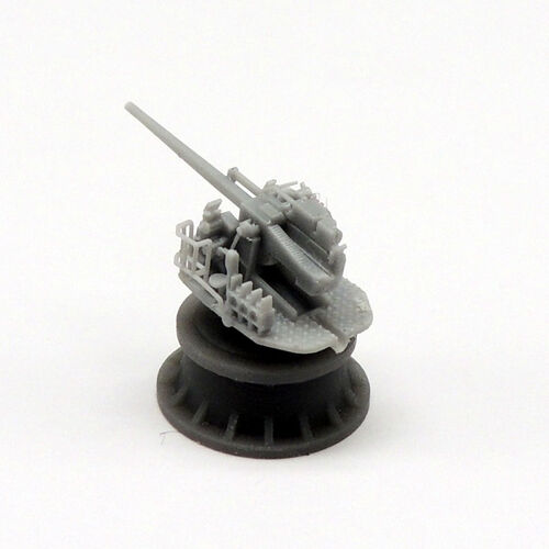 Black Cat Models AC350017b 5in/38 Mk.21 Gun on Platform (4 pcs)