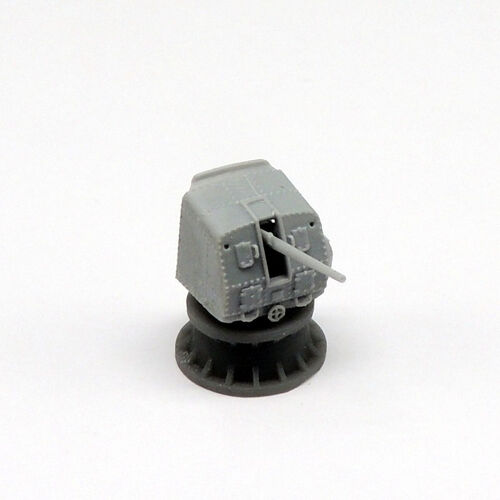 Black Cat Models AC350017d 5in/38 Mk.21 Gun on Open Mount (4 pcs)