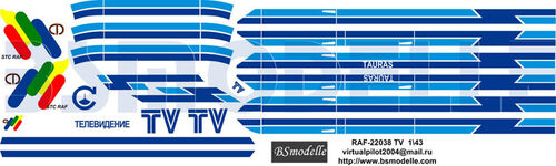 BSmodelle 43003 RAF-22038 - TV Decal