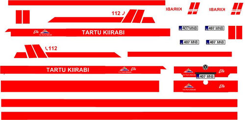 BSmodelle 430533 Volkswagen T4 - Tartu Kiirabi