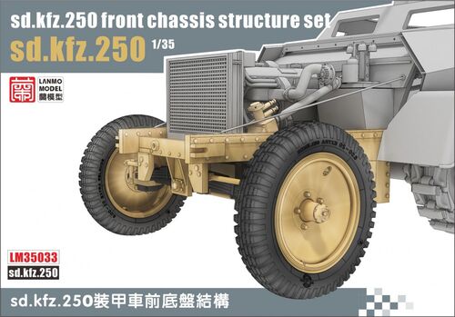 LANMO Model LM35033 Sd.kfz.250 Front Chassis Structure set