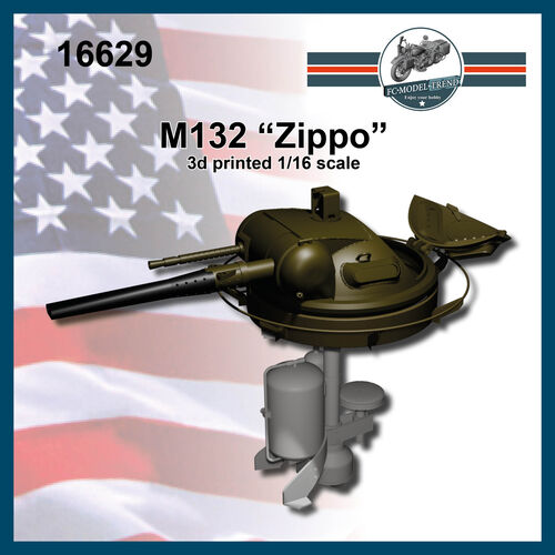 FC ModelTrend 16629 M132 "Zippo" - Turret (3D-printed)