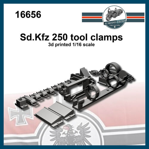 FC ModelTrend 16656 Sd.Kfz 250 - Tool Clamps (3D-printed)