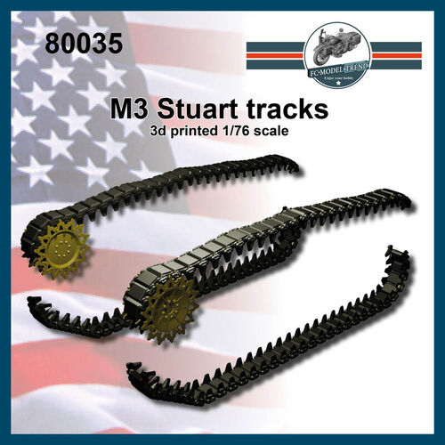 FC ModelTrend 80035 US M3 Stuart - Tracks (3D Printed)