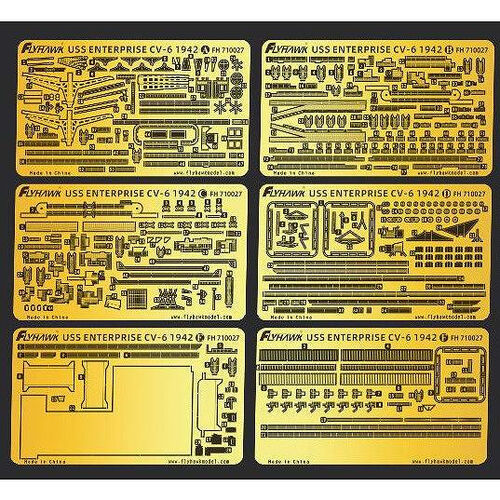 Flyhawk 710207 USS Enterprise (1942) - Accessories Detail Up Set