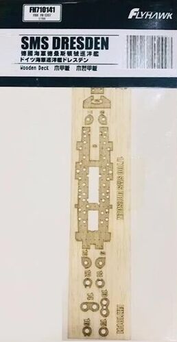 Flyhawk 710141 SMS Dresden Wooden Deck (for FlyHawk Model 1307)