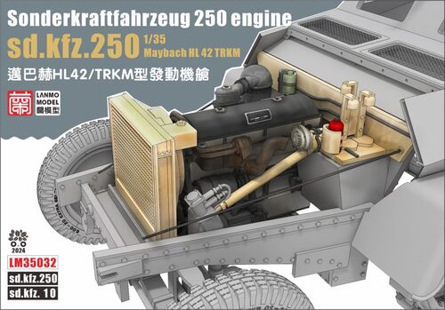 LANMO Model 35032 Sd.Kfz. 250 Maybach HL 42 TUKM set