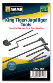 AMMO of Mig Jimenez 8138 King Tiger/Jagdtiger Tools