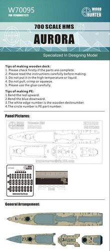 Flyhawk W70095 Light Cruiser Aurora (for Flyhawk FH1127)
