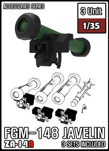 Tori Factory ZA-14A FGM-148 Javelin (3 Units)
