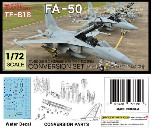 Tori Factory TF-B18 FA-50 - Conversion Kit (for Academy Kits)