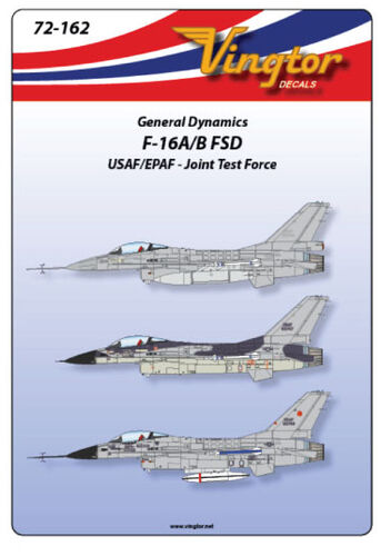 Vingtor 72162 General Dynamics F-16 A/B - Full Scale Development Test Aircraft