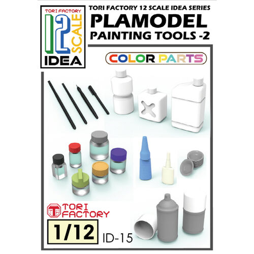 Tori Factory ID-15 Modeling Painting Tools Set 2 (Idea Series)