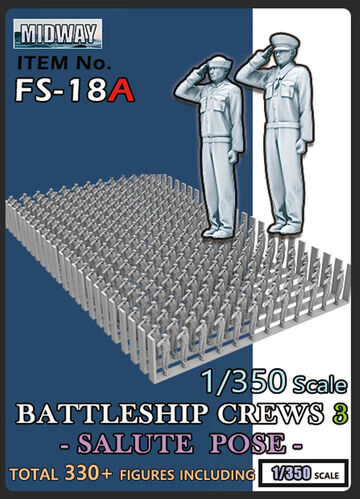 Tori Factory FS-18A US Battleship Crew - 3 : Salute (over 330 figures)