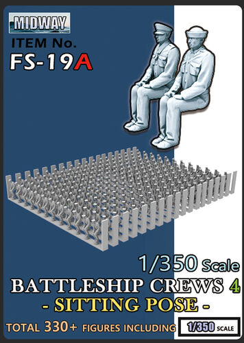 Tori Factory FS-19A US Battleship Crew - 4 : Sit (over 330 figures)
