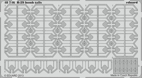 Eduard 48746 B-29 bomb tails Monogram/Revell
