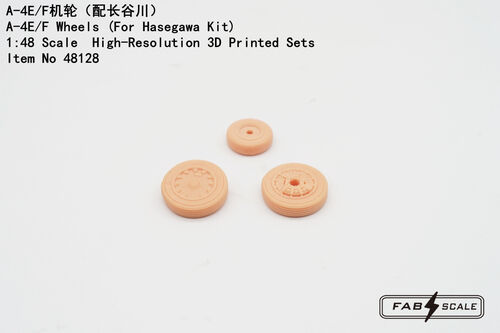 Fab Scale Fa48128 Douglas A-4 E/F Skyhawk - Wheels Set (for Hasegawa and Trumpeter Kits)