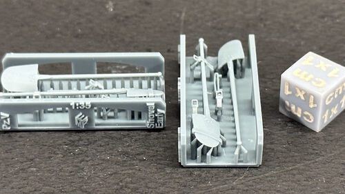 EMP3D 25040849 Pz.Kpfw. V Panther - Łopaty typ wczesny - (zestaw 5 elementów)