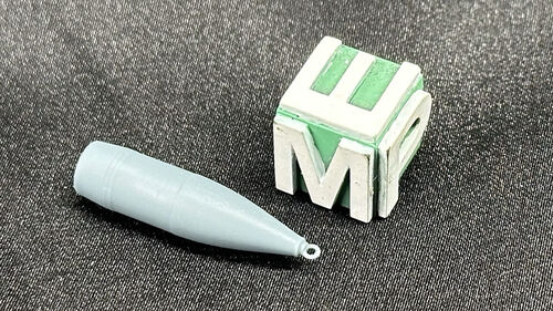 EMP3D 25041174 Amunicja 203 mm - pocisk bez zapalnika (6 sztuk)
