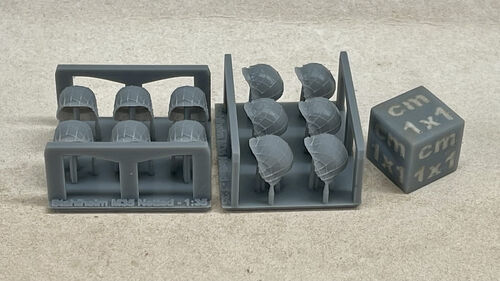 EMP3D 43040105 Hełmy M35 z siatką - 5 sztuk