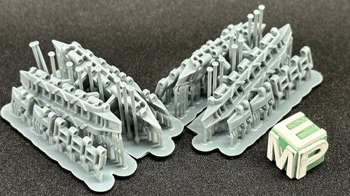 EMP3D 25041393 Gąsienice E-100 - dzielony łącznik - pin