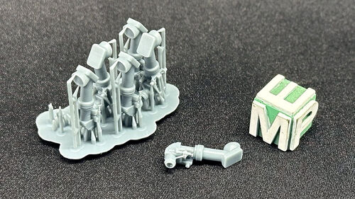 EMP3D 25041422 Peryskop prosty - 2 sztuki
