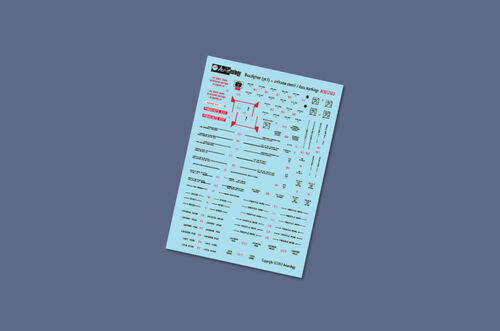 Aviaeology AOD32S02 Bristol Beaufighter - Airframe Stencil / Data (Part 1)
