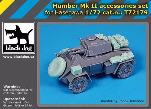 Black Dog T72179 Humber Mk II accessories set for Hasegawa